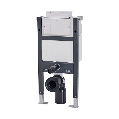 Cyclone 0.82 - 1m Univ WC Frame cw Cistern & Plate