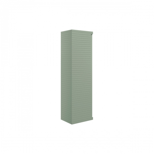Springfield 350mm Wall Hung 1 Door Tall Unit - Matt Willow Green