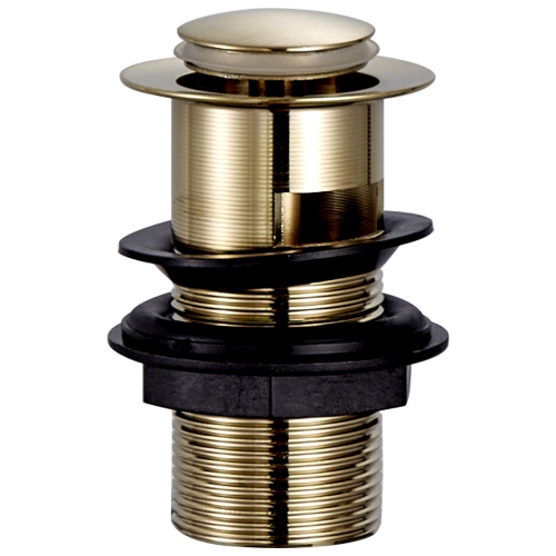 Brushed Brass Slotted Basin Waste Brushed Brass