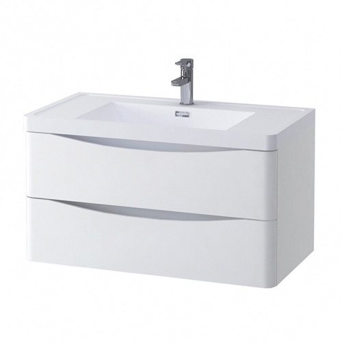 Synergy Kiev 900MM Wall Mounted Vanity Unit with Basin