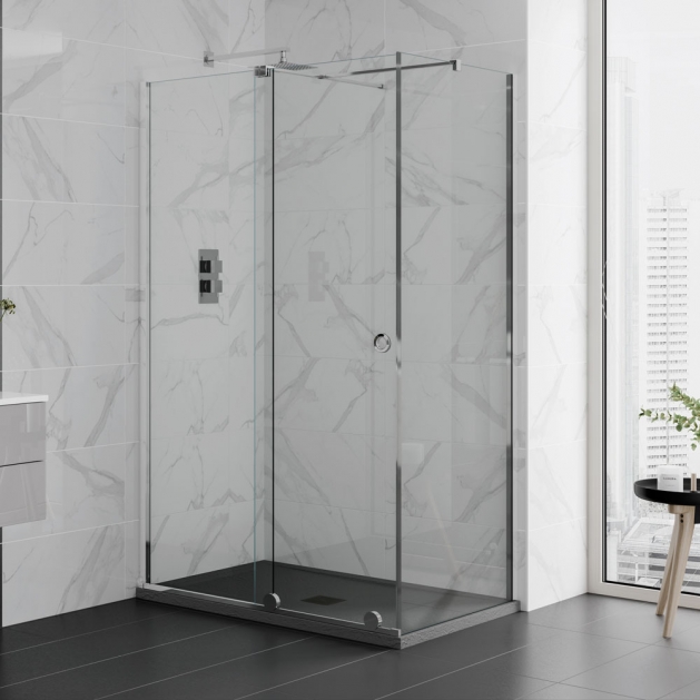 1200mm 8mm Sliding Door Enclosure - Rolla 8 Aquadart
